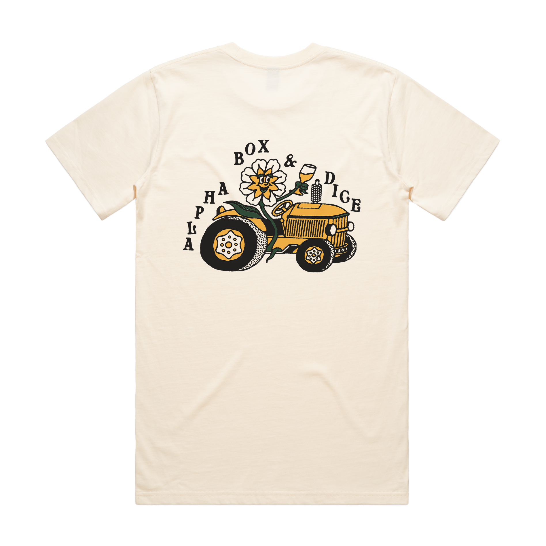 Tractor Man T-Shirt – Alpha Box & Dice